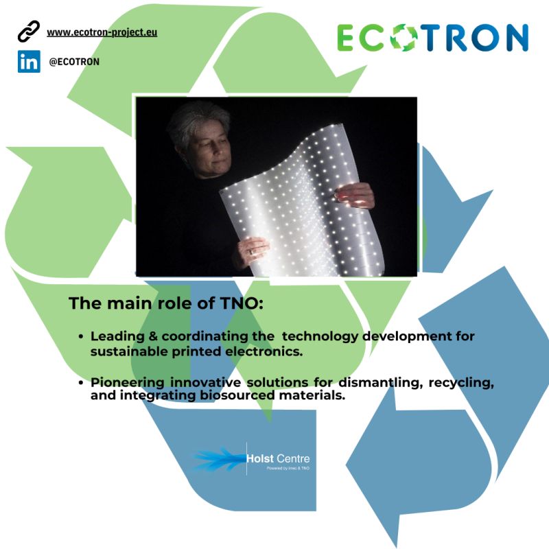 Meet Our ECOTRON Partner: TNO Holst Centre - ECOTRON : ECOTRON